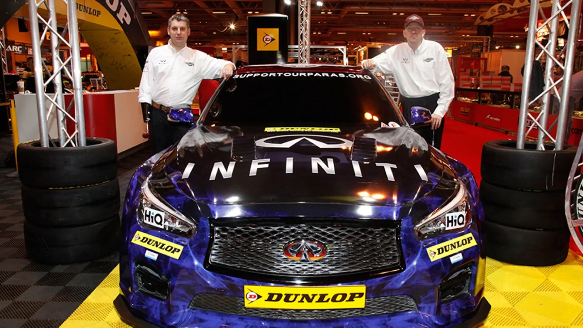 Así es el Infiniti Q50 que correrá en el BTCC