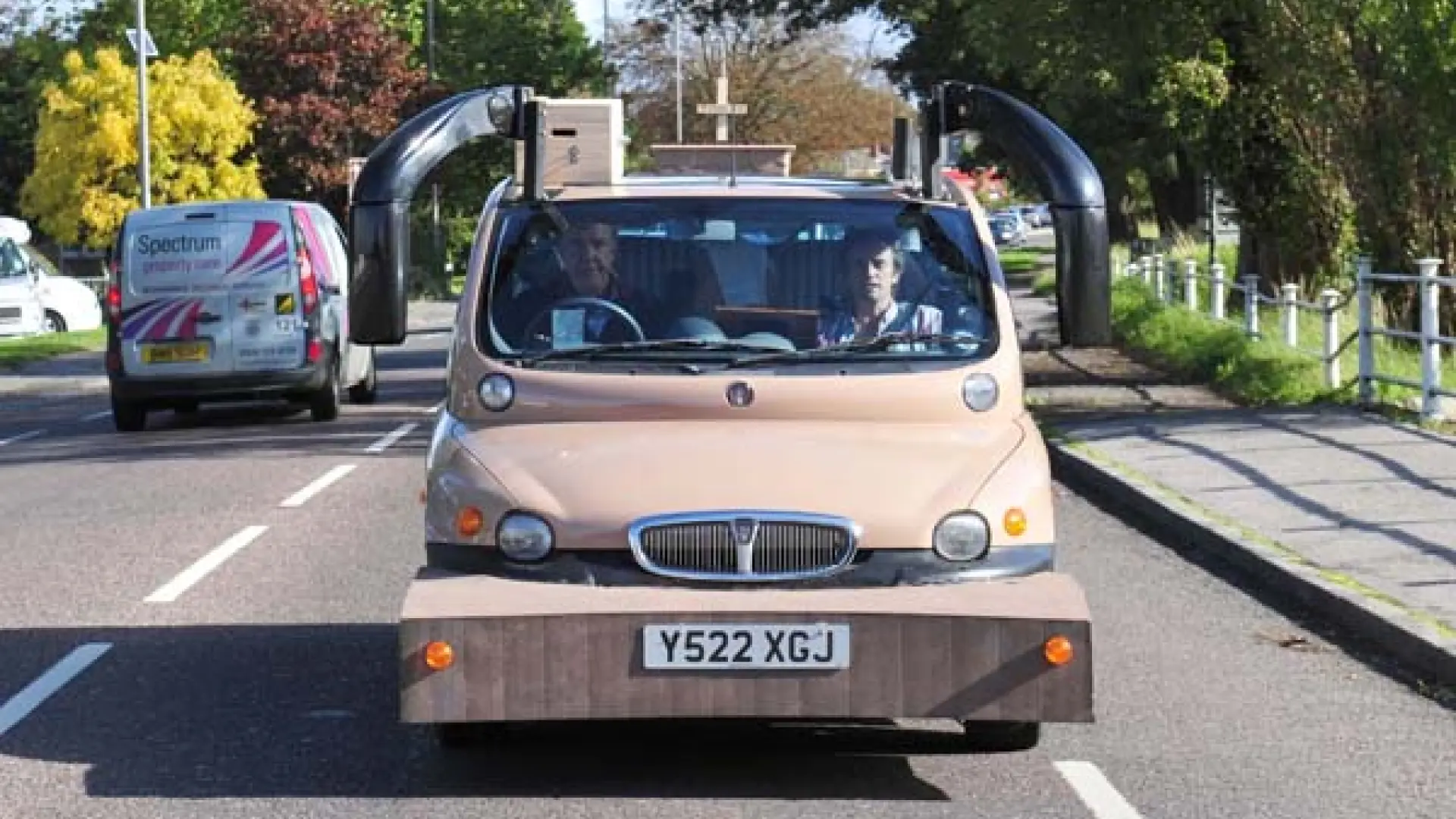 Top Gear 19X05, con un Fiat Multipla y un Range Rover