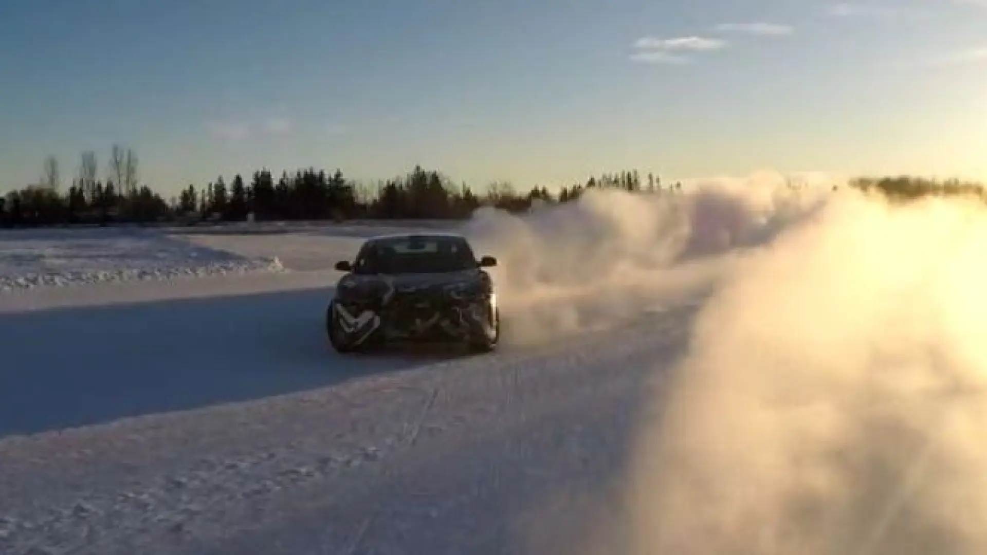 Vídeo: el Lucid Air y sus pruebas de drifting sobre nieve
