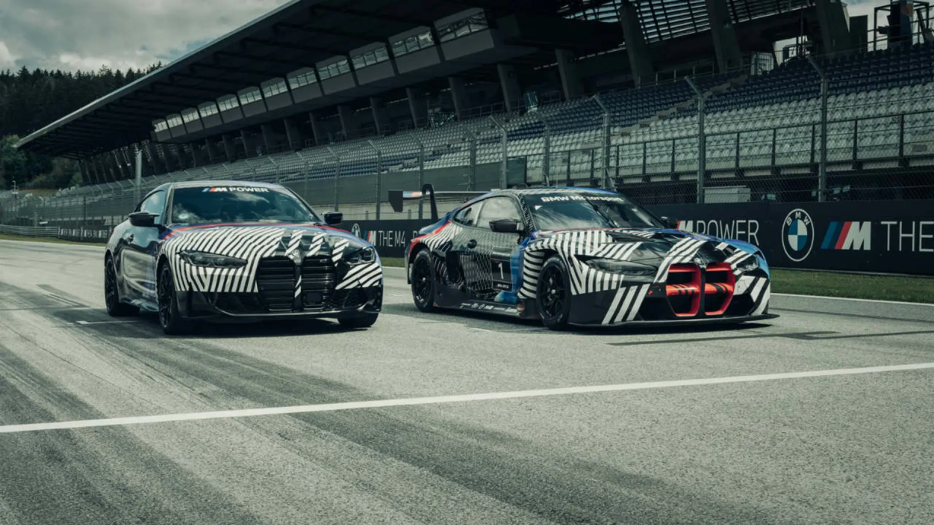BMW M4 Coupé y BMW M4 GT3