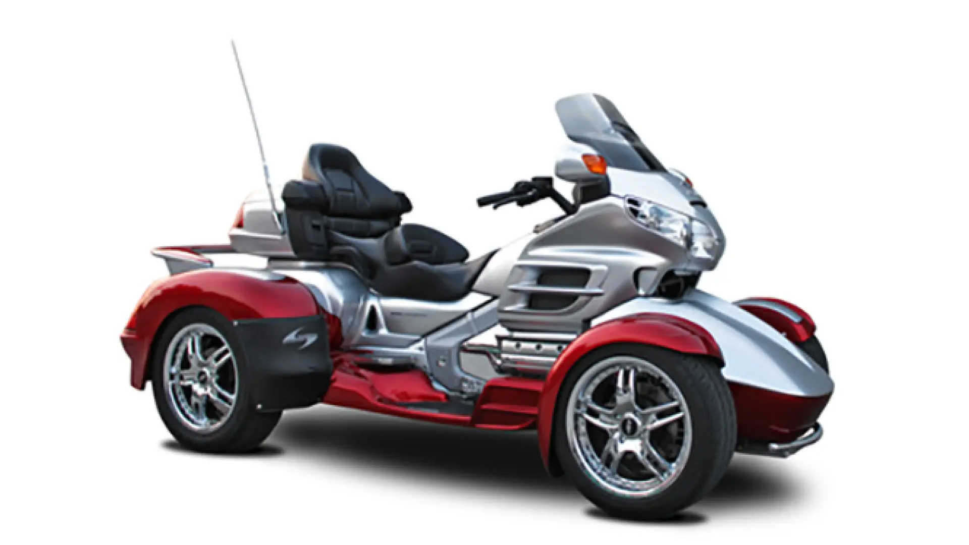 Una Honda Goldwing convertida en quad