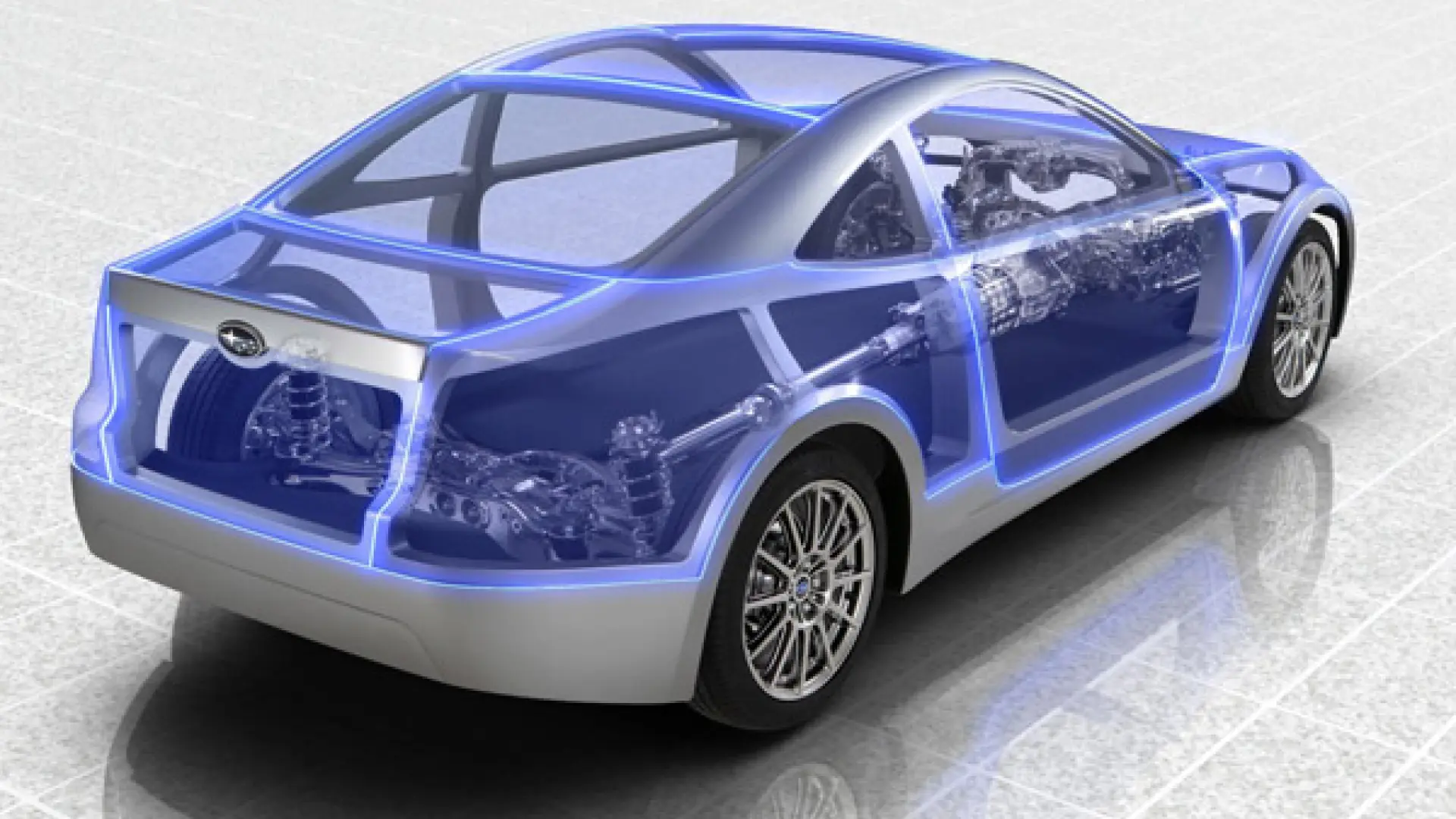 Subaru Boxer Sport Car Arquitecture