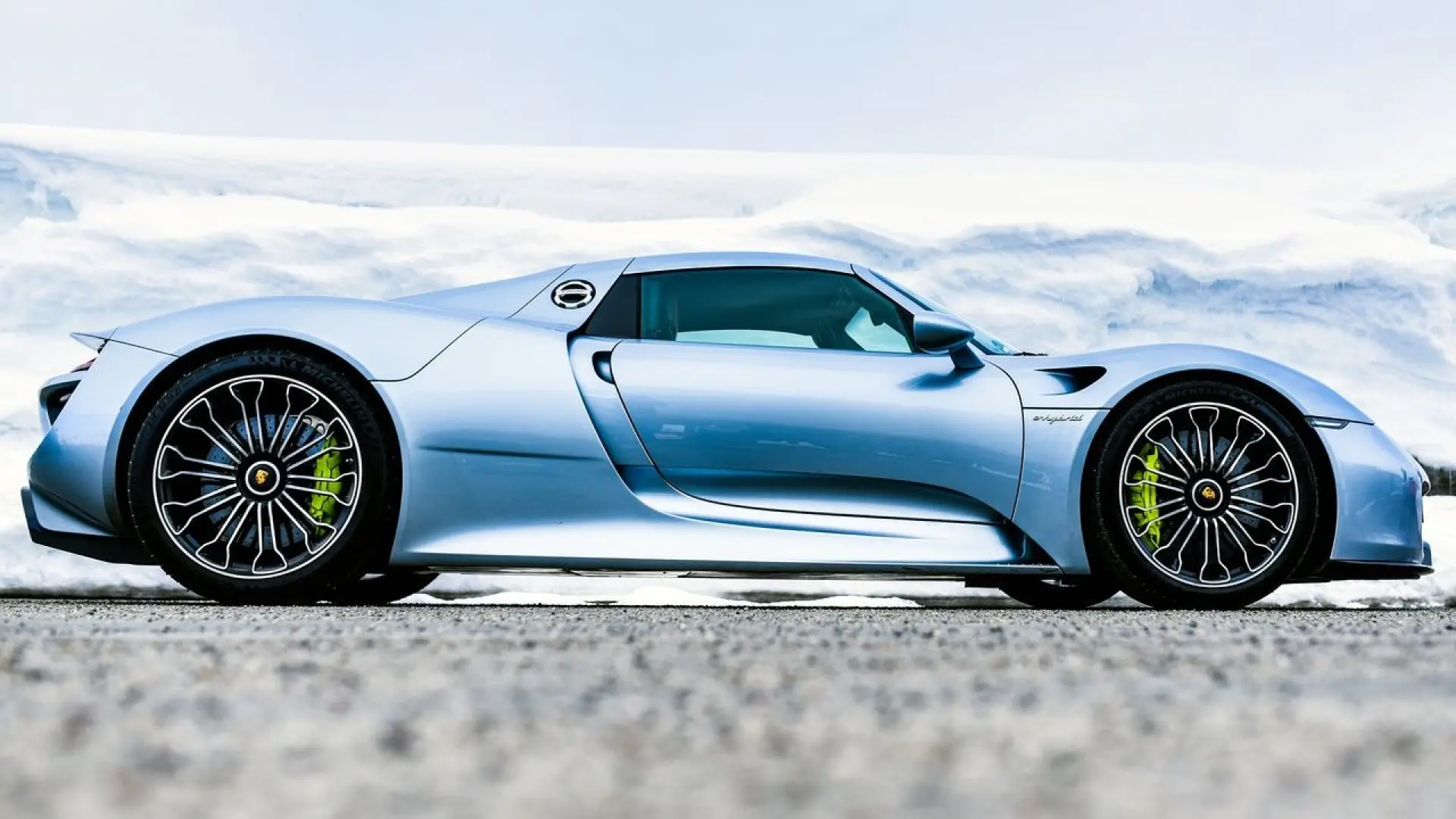 A subasta el único Porsche 918 Spyder en Voodoo Blue