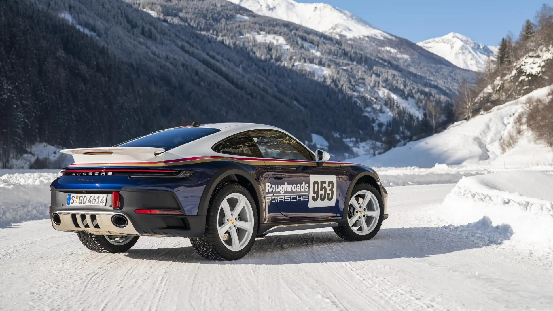 Prueba del Porsche 911 Dakar