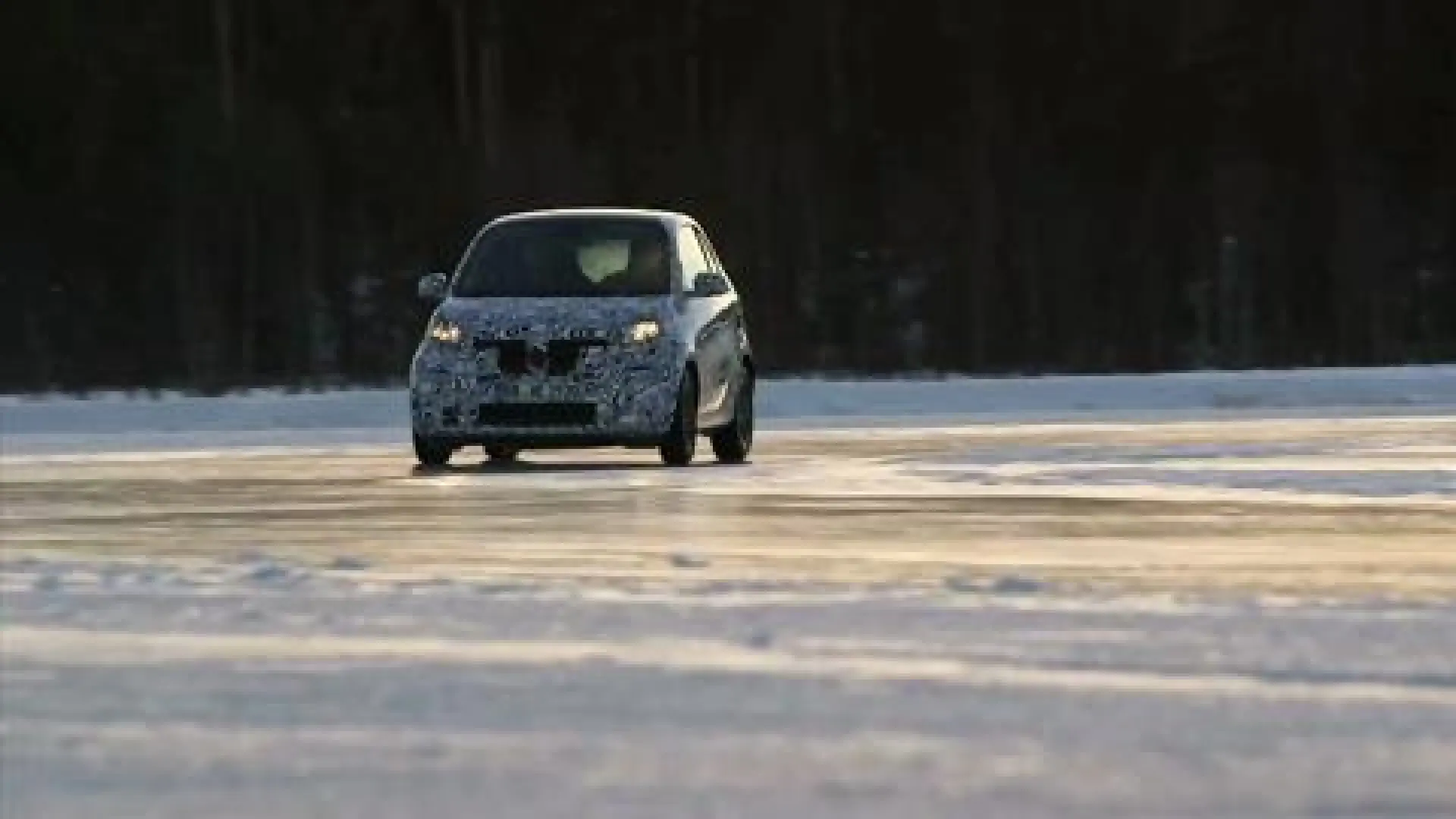 Smart Fortwo y Forfour 2014: de pruebas en la nieve
