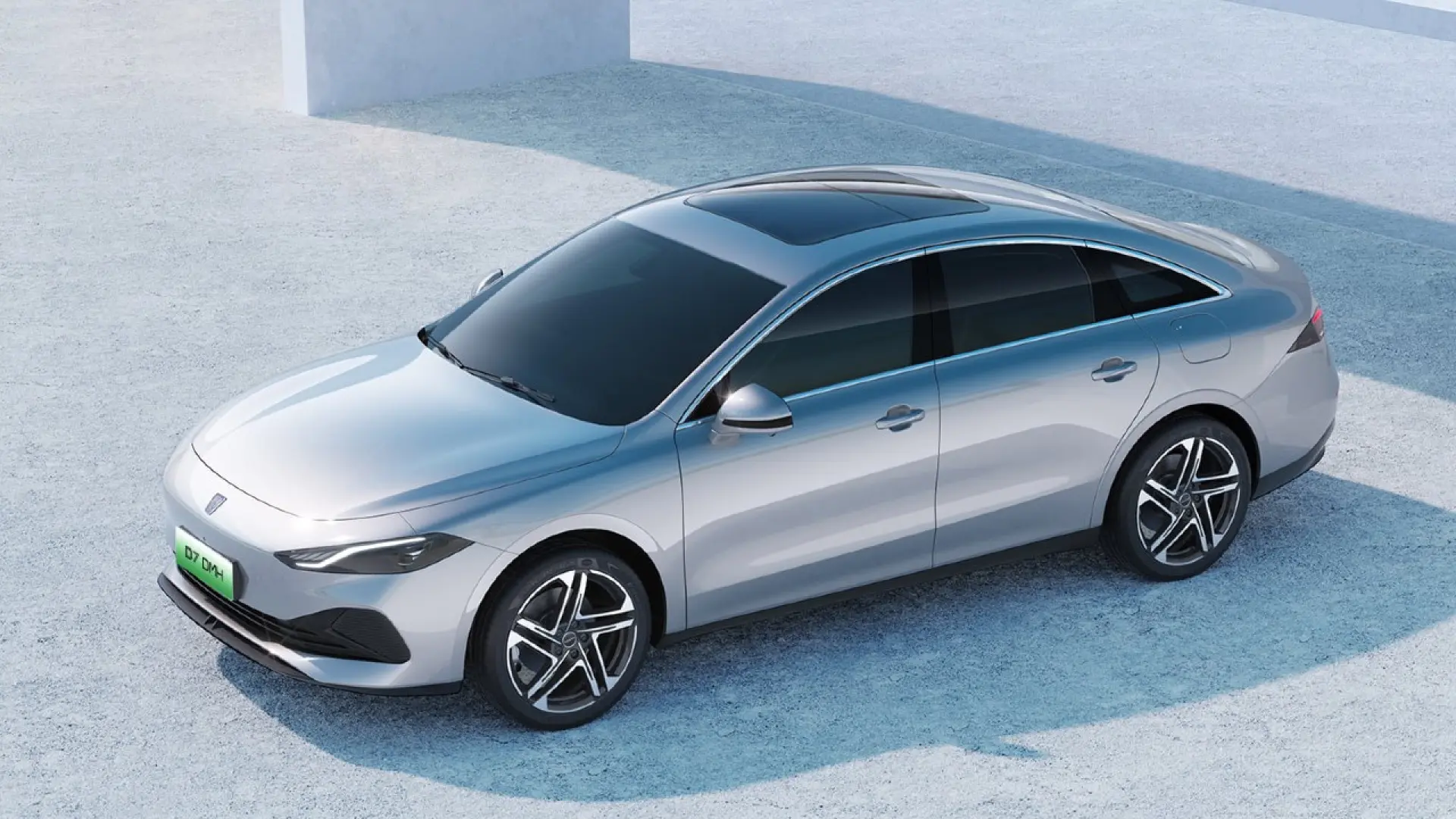 Roewe D7 coche eléctrico menos de 20.000 euros más 600 km de autonomía
