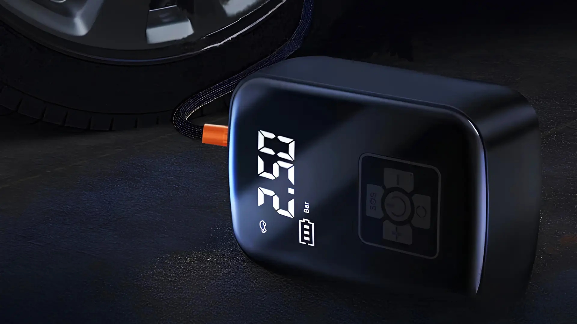 Esta bomba portátil devuelve la presión a tus neumático en menos de 5 ...