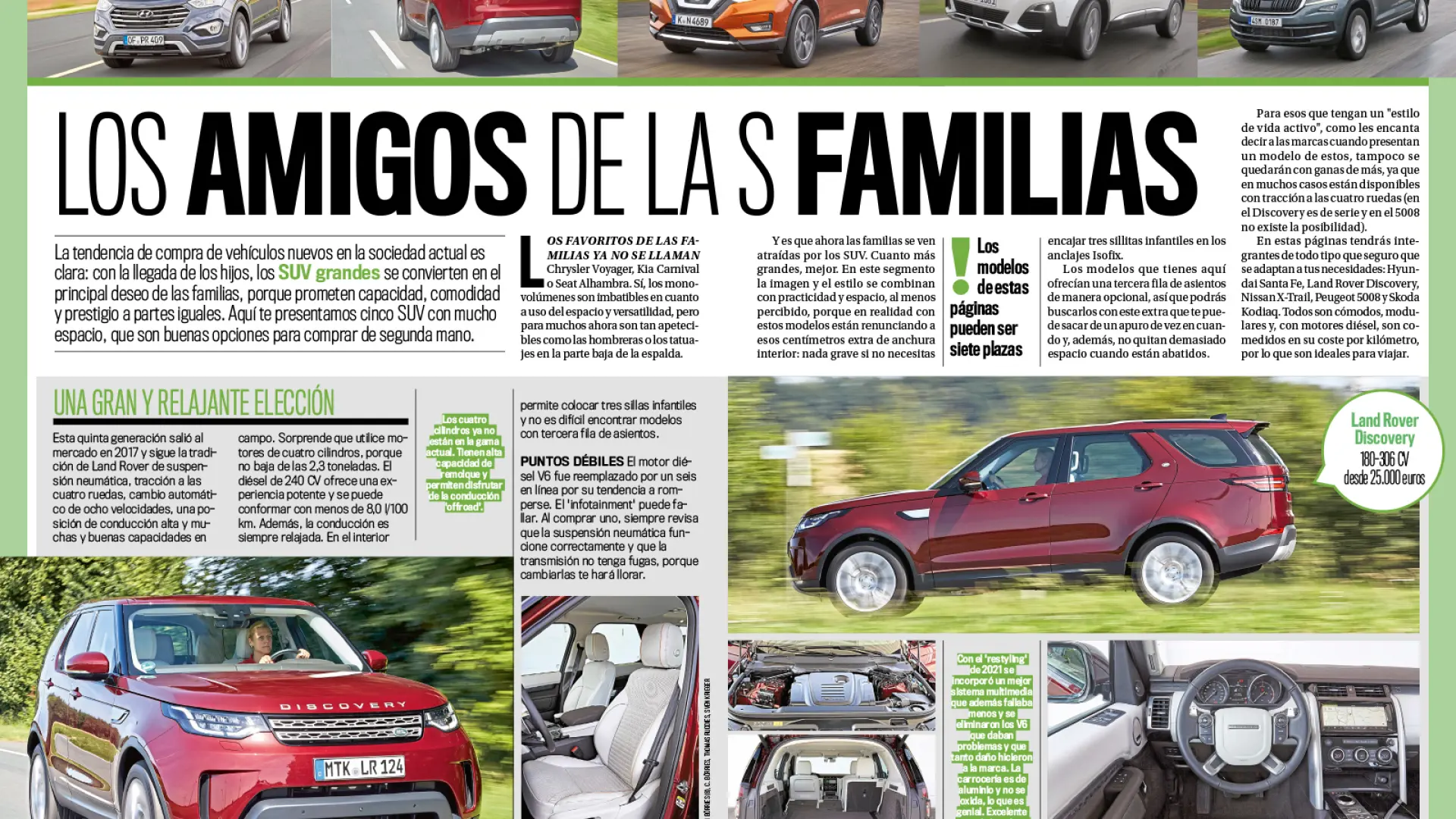 Resumen de contenidos de la revista Auto Bild 669