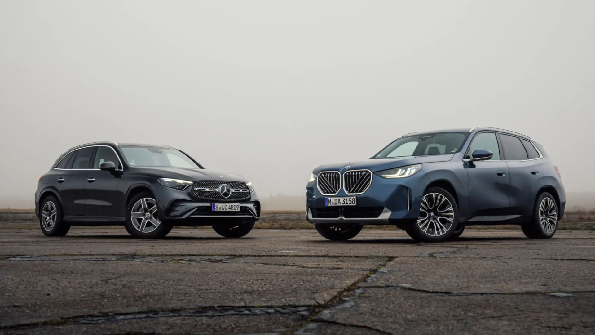 Comparativa del BMW X3 20d xDrive vs Mercedes GLC 220 d 4Matic, duelo ...
