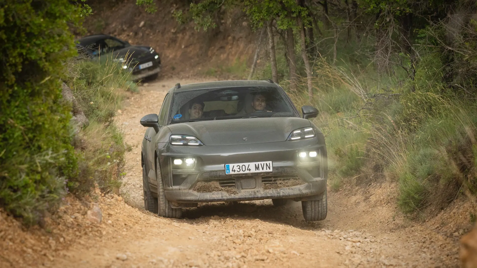 Off road con el Porsche Macan Turbo