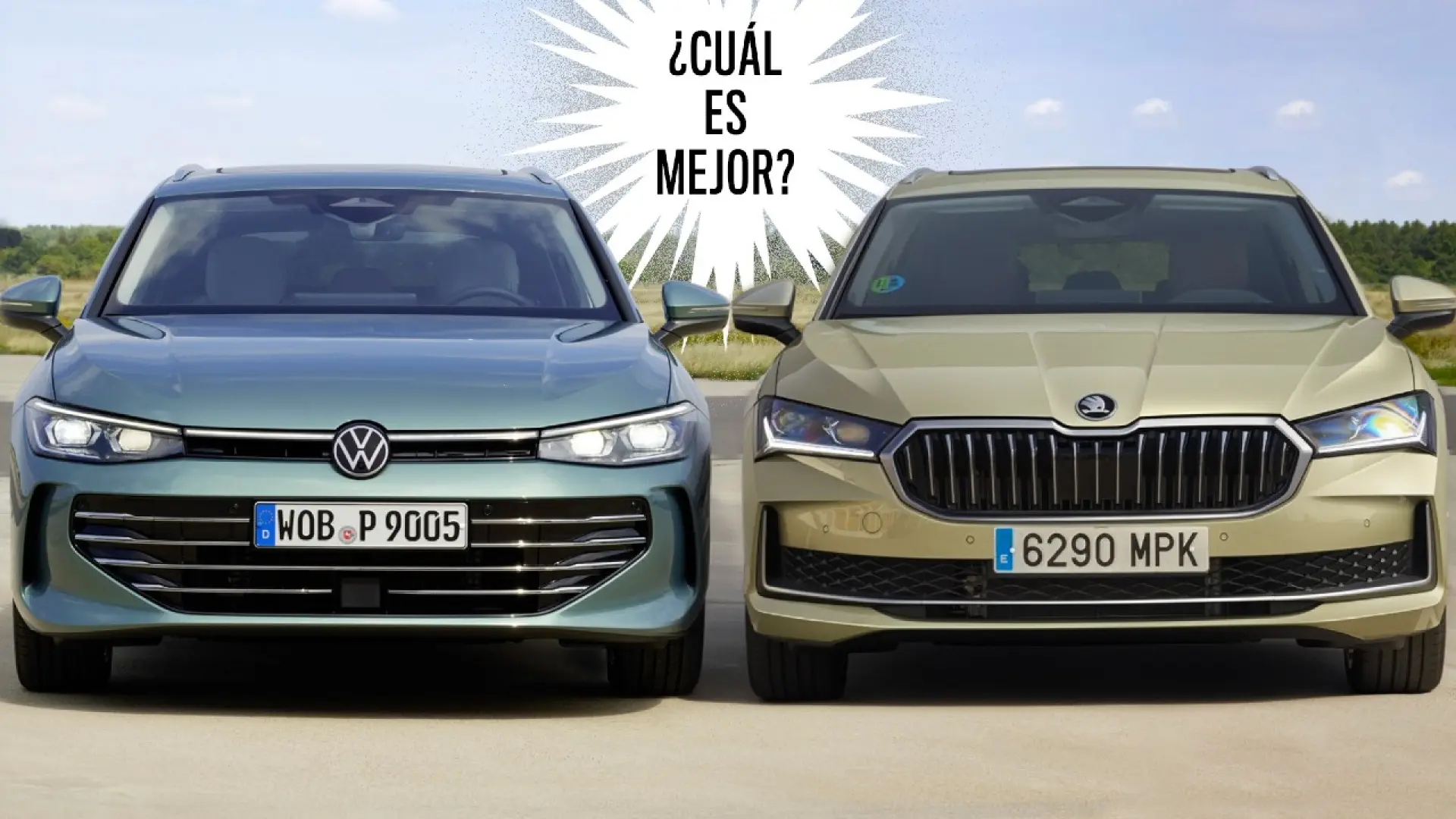 Volkswagen Passat o Skoda Superb, nuestros expertos eligen entre dos ...