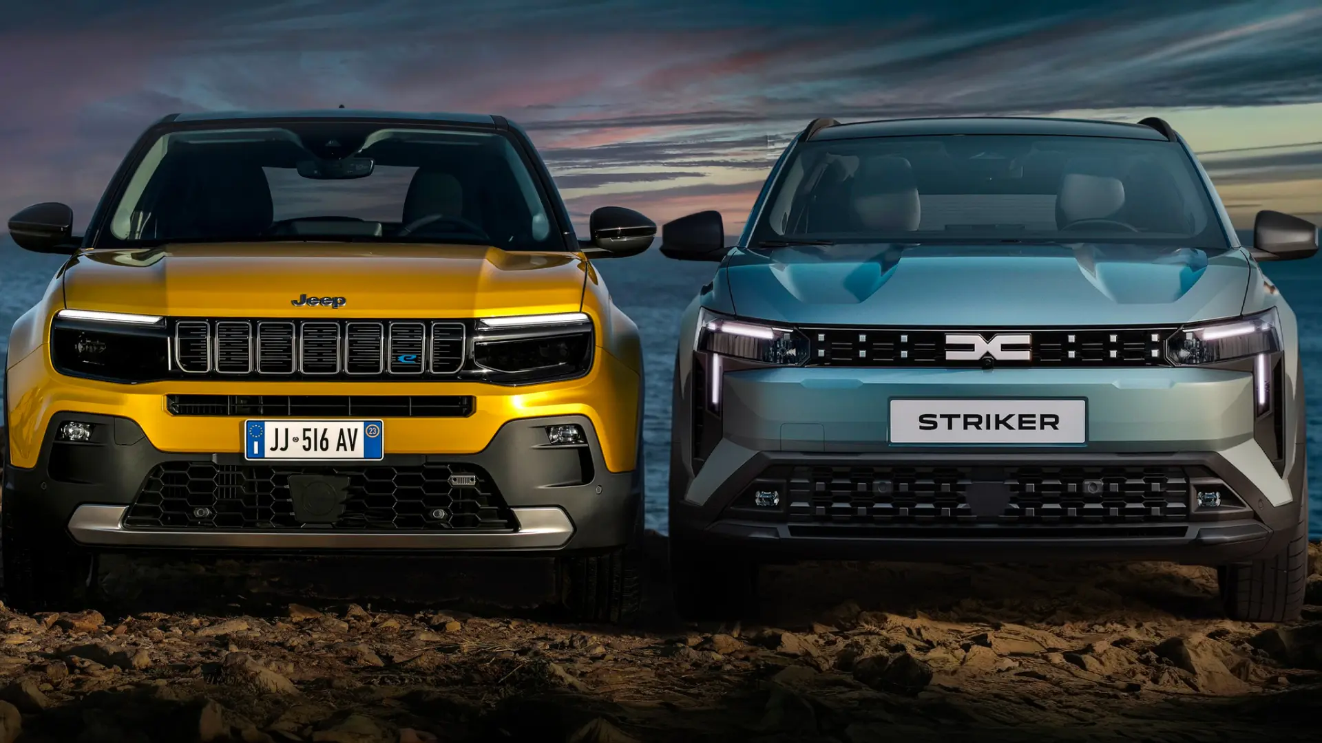 Dacia Striker o Jeep Avenger, ¿cuál es mejor?