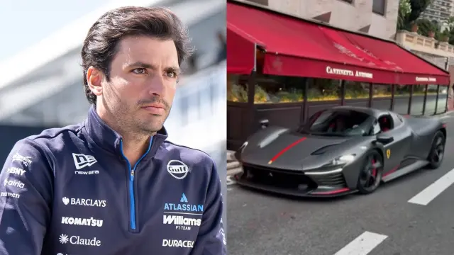 Carlos Sainz le hace sombra a Alonso en Mónaco, al menos con los coches ...