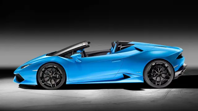Stilvolle Lamborghini Huracan Spyder Bilder