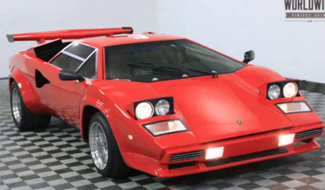 Las fotos del Lamborghini Countach que te puedes comprar